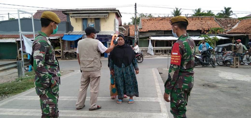 PDMPK Koramil 09/Mauk Wajibkan Penjual Pembeli Pakai Masker - Harian ...